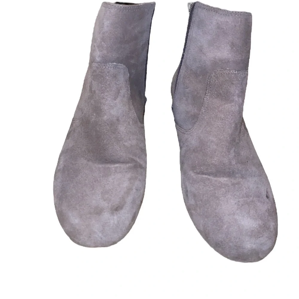 Michelle D | Shoes | Michelle D Womans Taupe Suede Ankle Boots Nancy ...